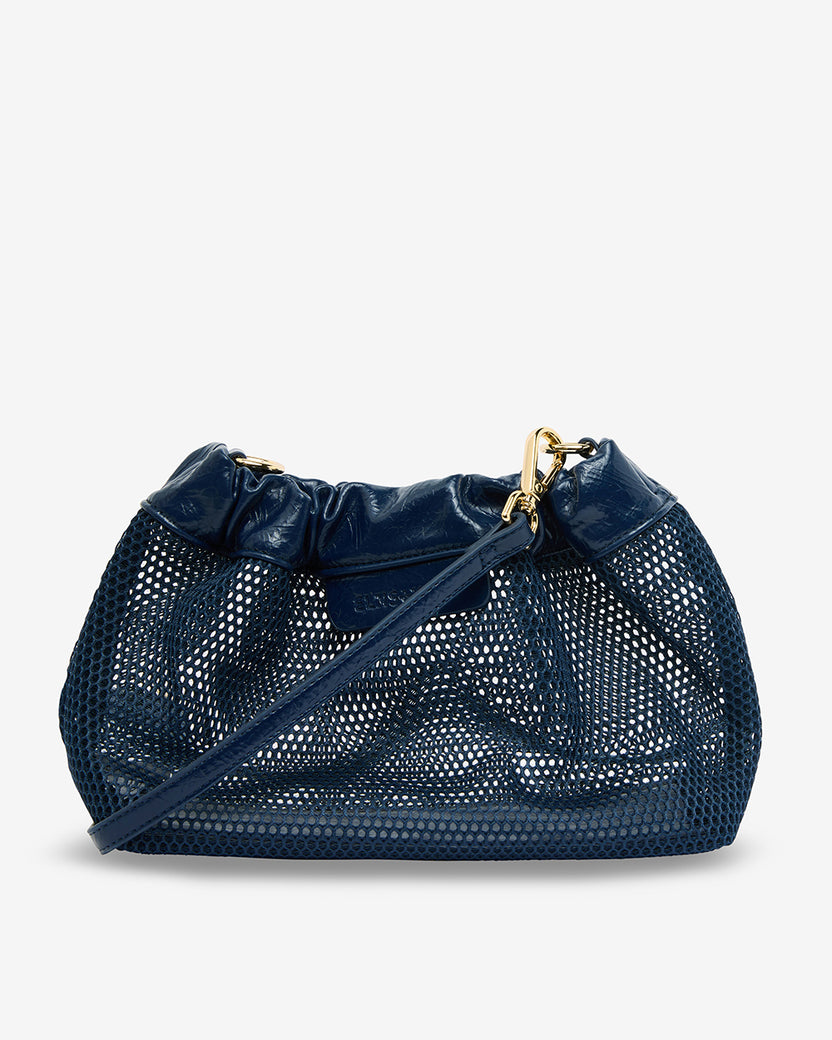Monty Bag - Navy Mesh – Elms+King