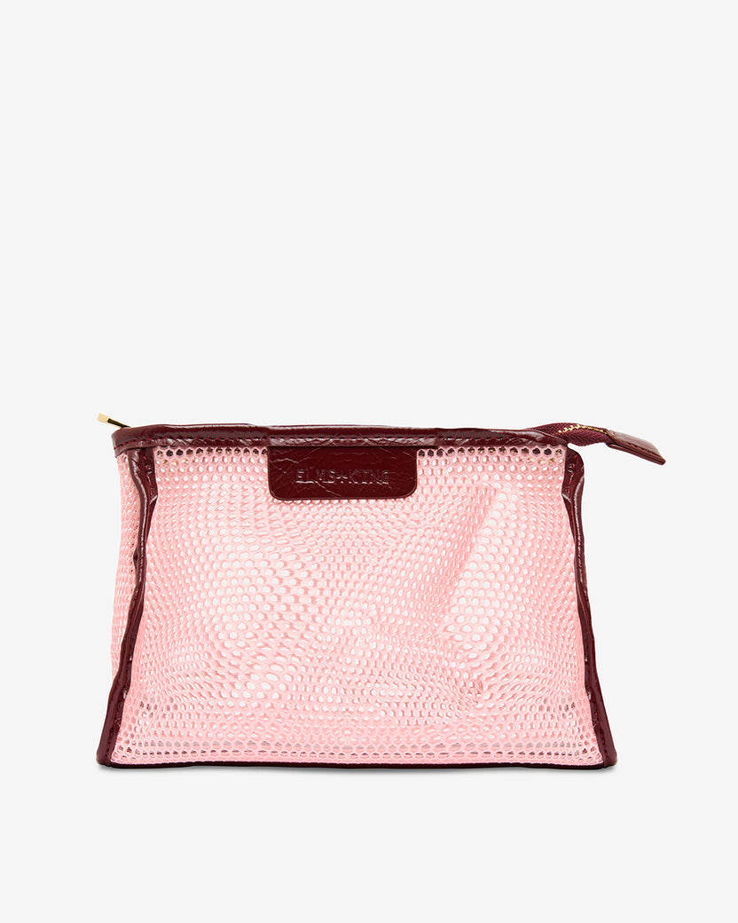 Santorini Case Small - Blush Mesh – Elms+King