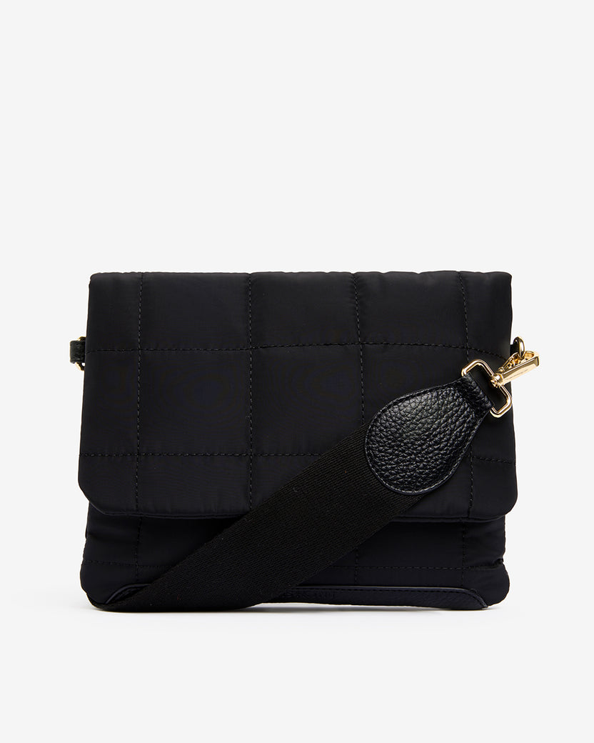 Windsor Crossbody - Black – Elms+King