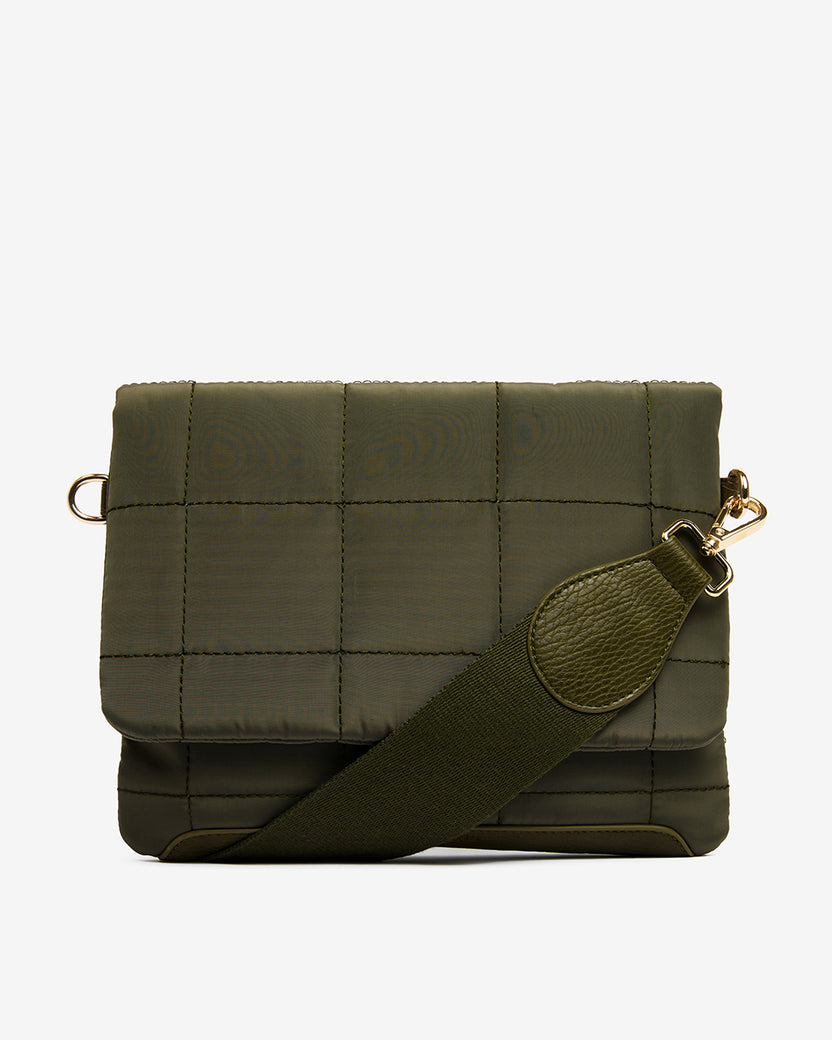 Windsor Crossbody - Khaki – Elms+King